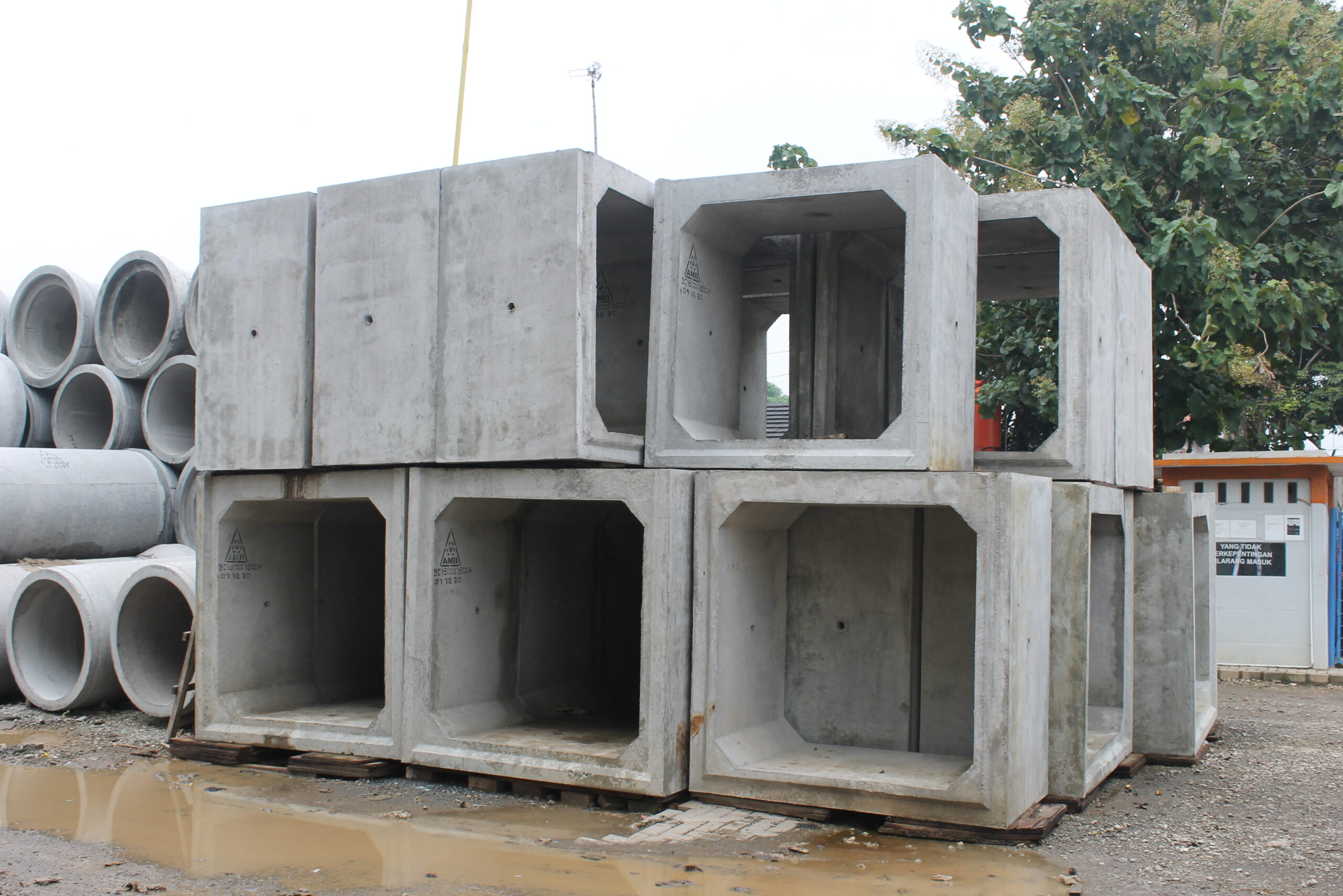 Perbedaan Box Culvert & U Ditch - Saluran Drainase